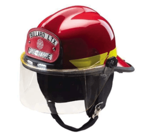 Buy Bullard LT Structural Fire Helmet Red LTX‑R in Dubai